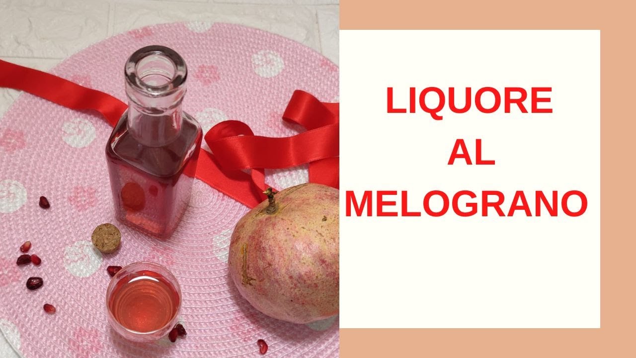 Liquore al melograno fatto in casa – facile, veloce , buonissimo ...