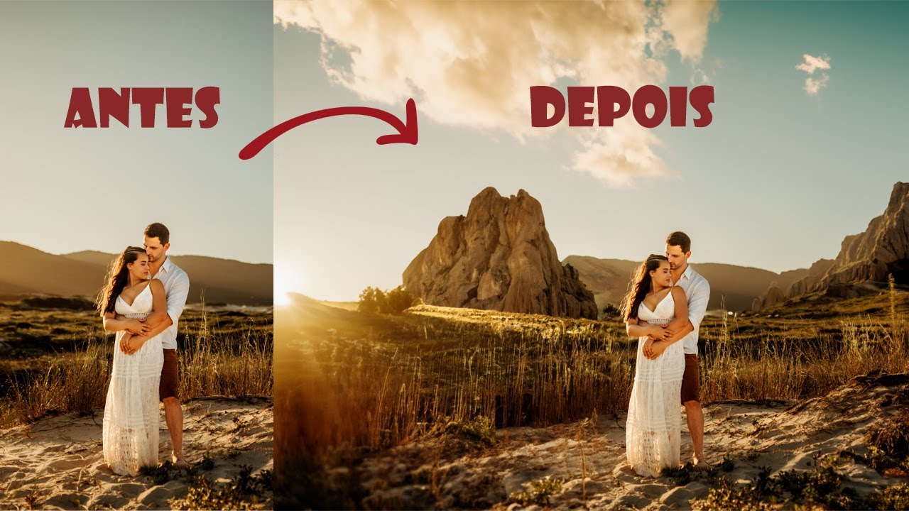 FOTO DA VERTICAL PARA HORIZONTAL COM IA PHOTOSHOP BETA Preenchimento ...