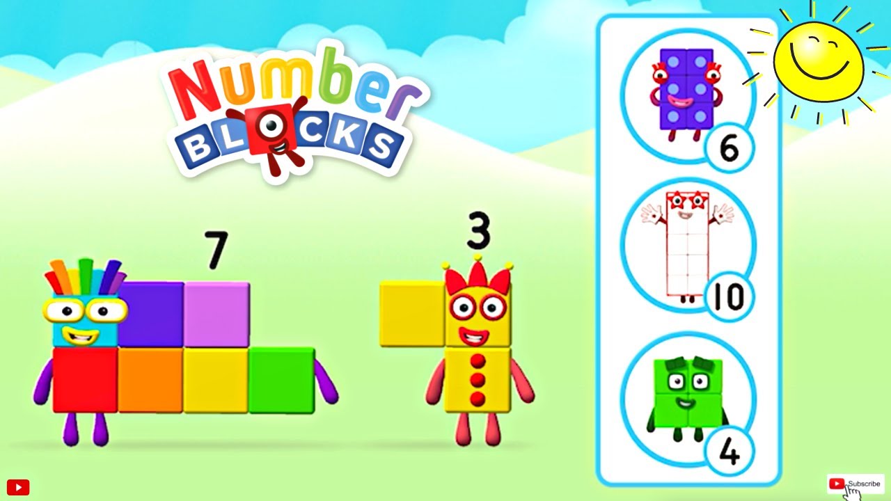 Numberblocks - Hide And Seek | Homeschooling 2022 | Fun Summer learning ...