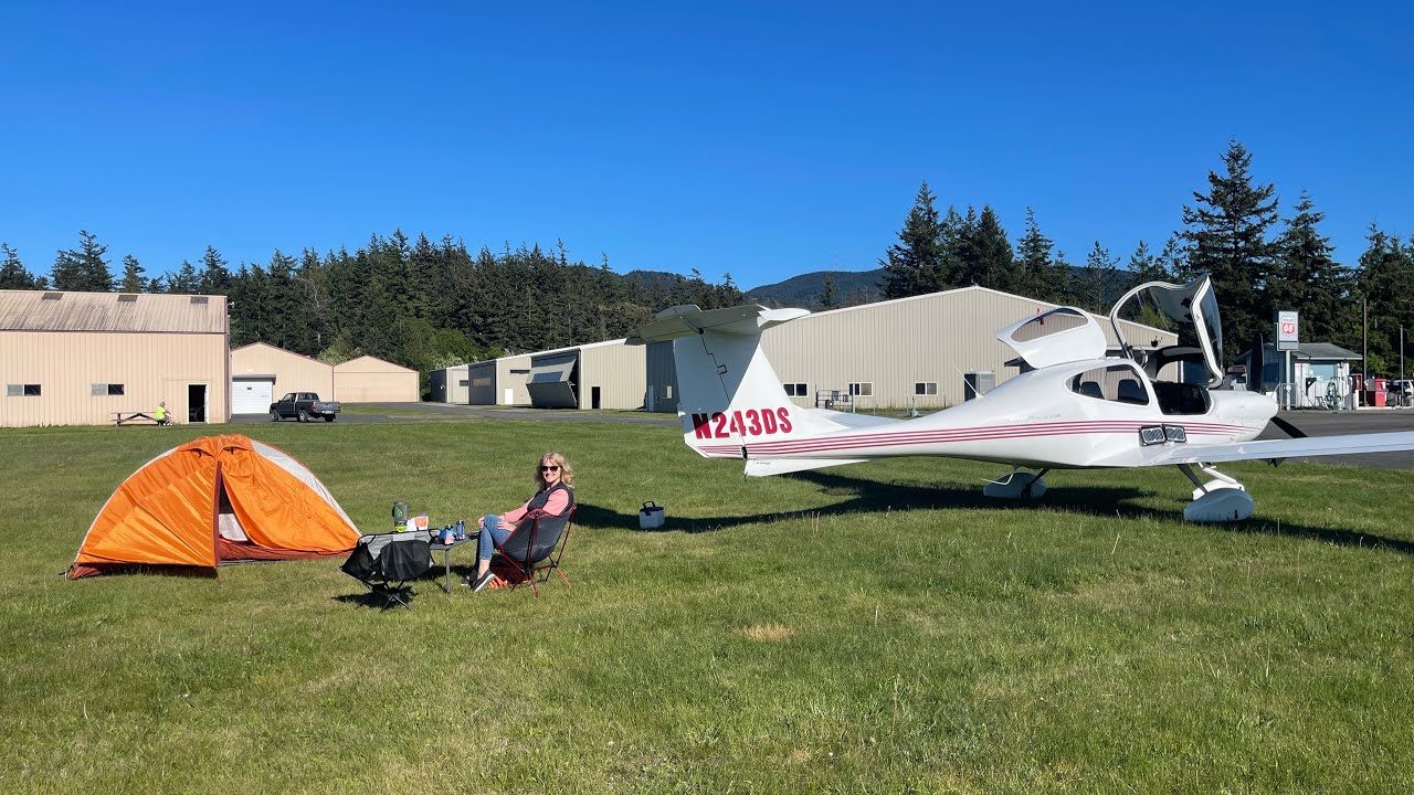 Plane Camping on Orcas Island - YouTube