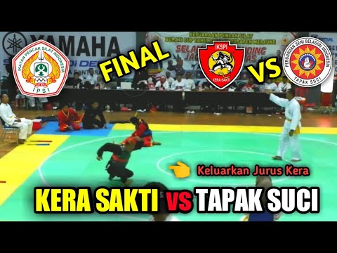 Final IKSPI vs Tapak Suci - Ikspi Keluarkan Jurus Kera Tenggil