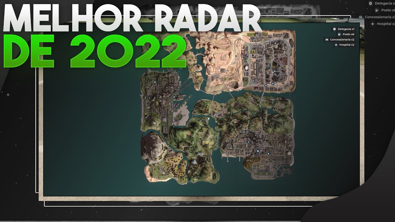 Mod Radar (mapa) GTA RP [MTA:SA] - YouTube