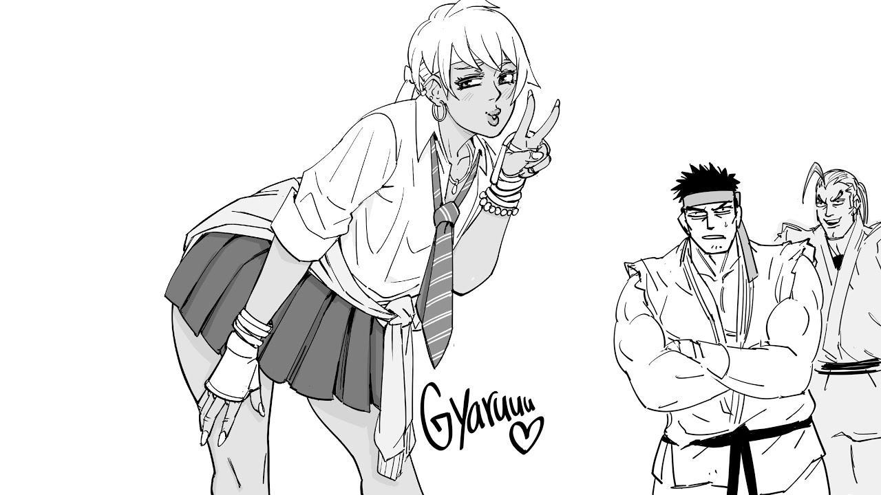 Street Fighter Sakura Embrace Satsui No Hado And Becoming Tan ...