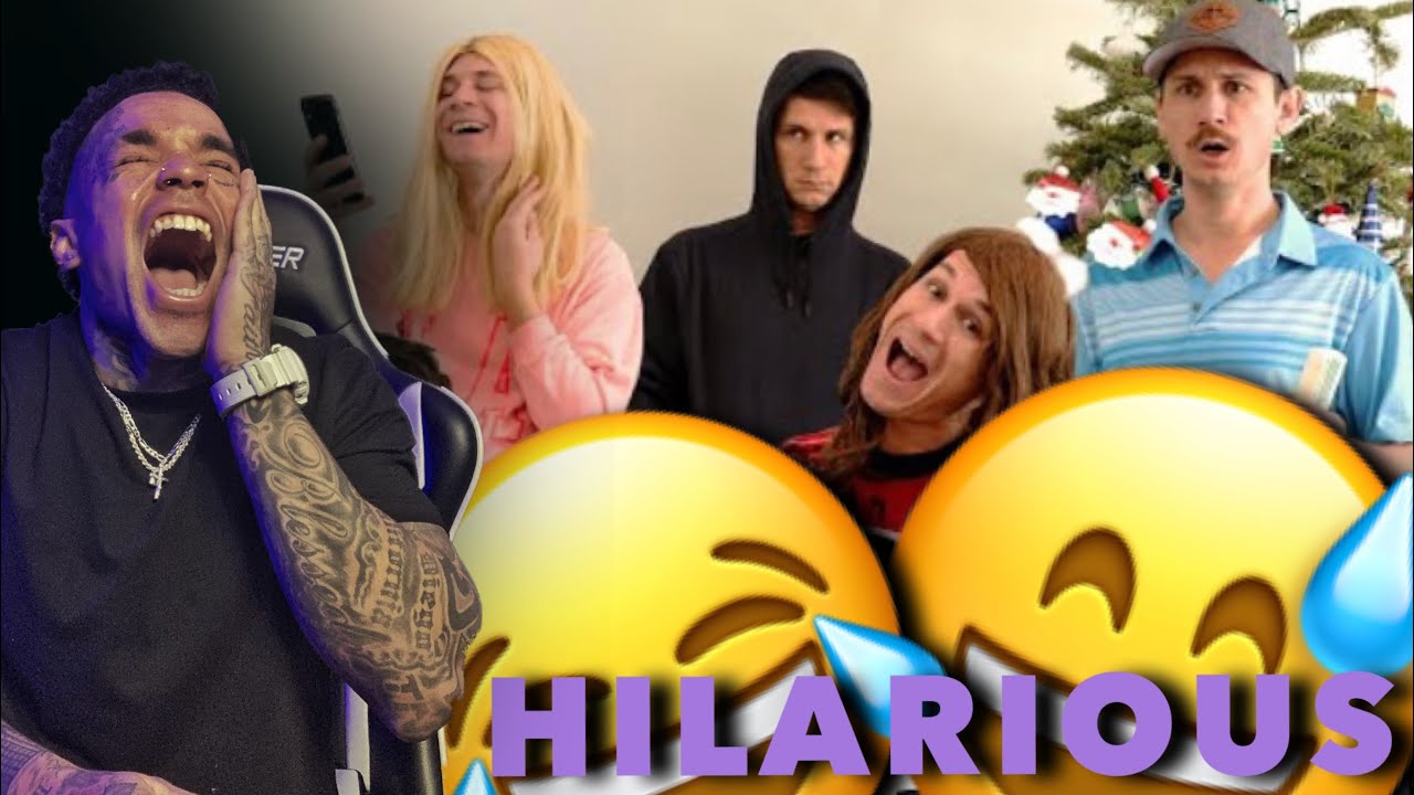 Dude Dad - 5 Family Members at Christmas [reaction] - YouTube