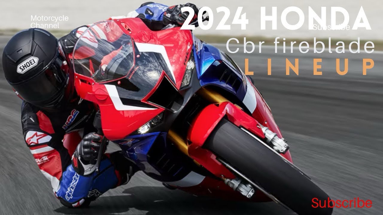 2024 Honda cbr fireblade new bike lineup - YouTube