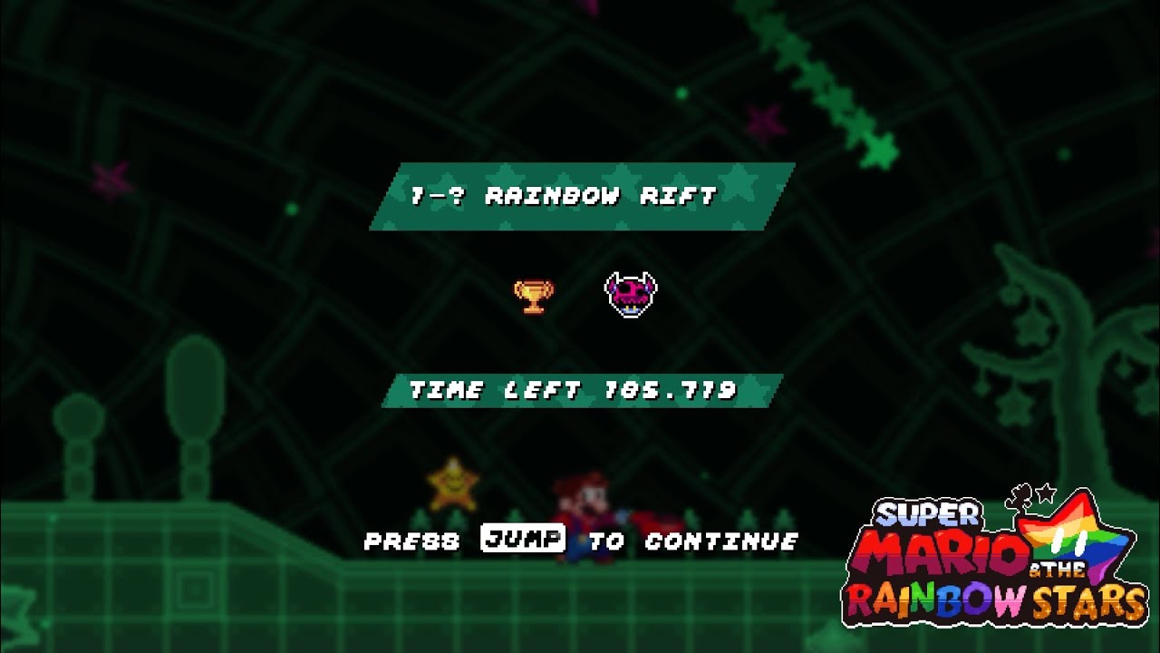 Super Mario and the Rainbow Stars - Rainbow Rift (Daredevil Mode) - YouTube