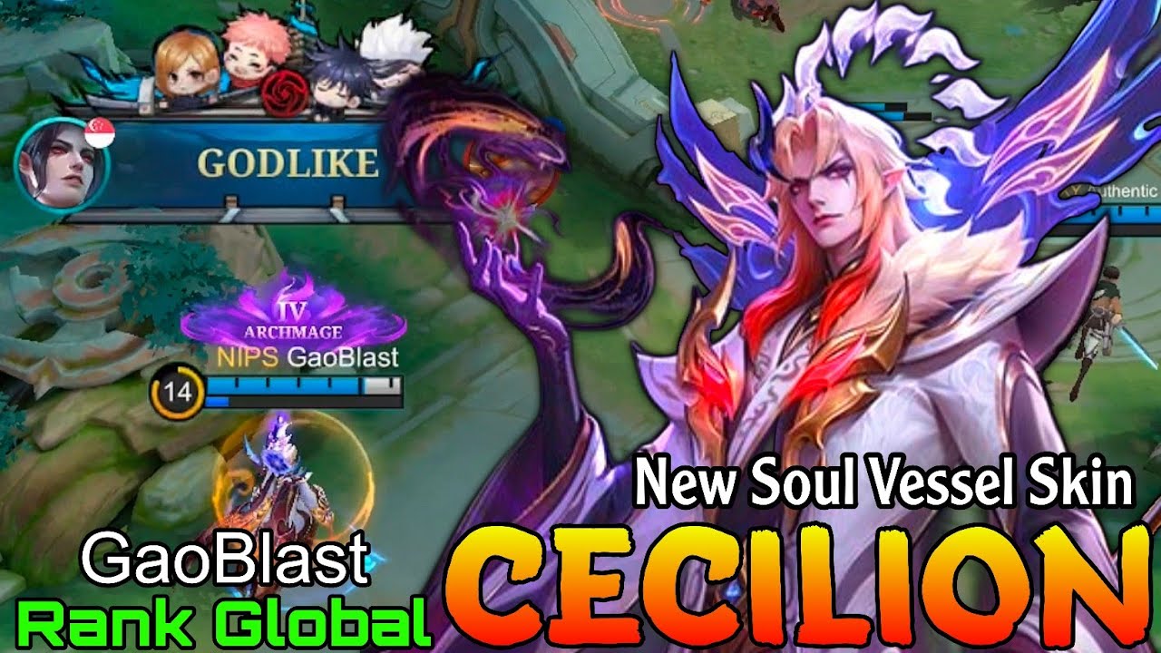 Vessel of Gluttony Cecilion New Soul Vessels Skin Gameplay - Top Global ...