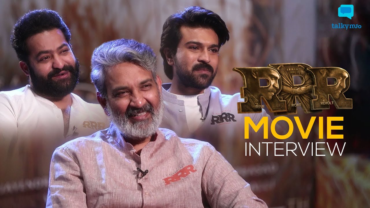 RRR Movie Interview | S. S. Rajamouli | Ram Charan | N. T. Rama Rao Jr ...