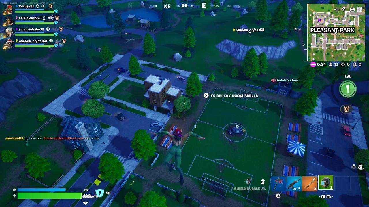 Fortnite - Easily Paced (Blitz Royale - Squad/Poison Ivy) - YouTube