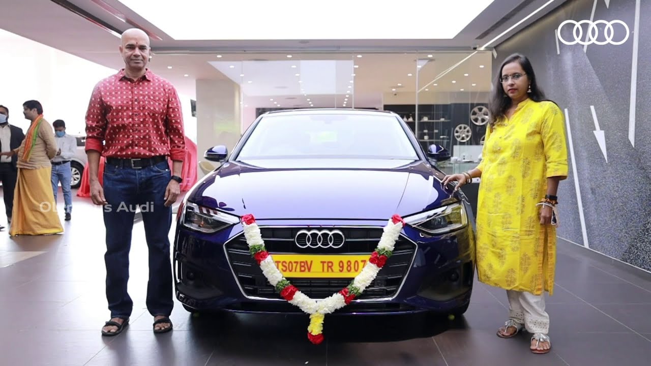 New Audi A4 2021 Car Delivery || Audi Hyderabad - YouTube