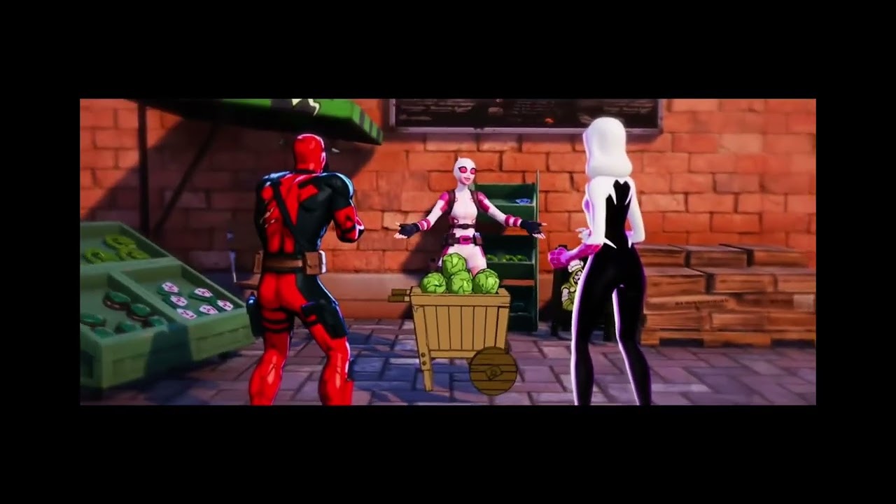 Gwen step (Fortnight music video) made by @Momo-Studios - YouTube