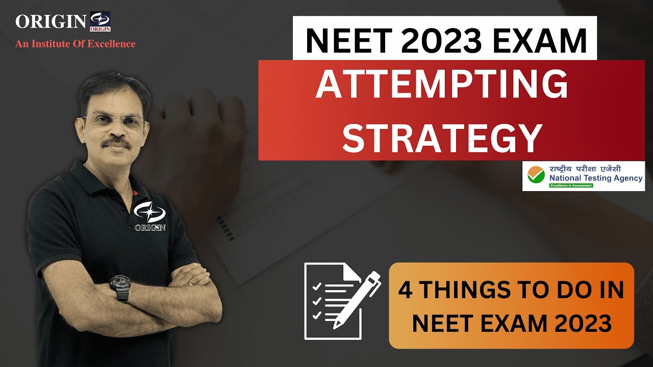 PAPER ATTEMPTING STRATEGY FOR NEET EXAM 2023 | Time Management and ...