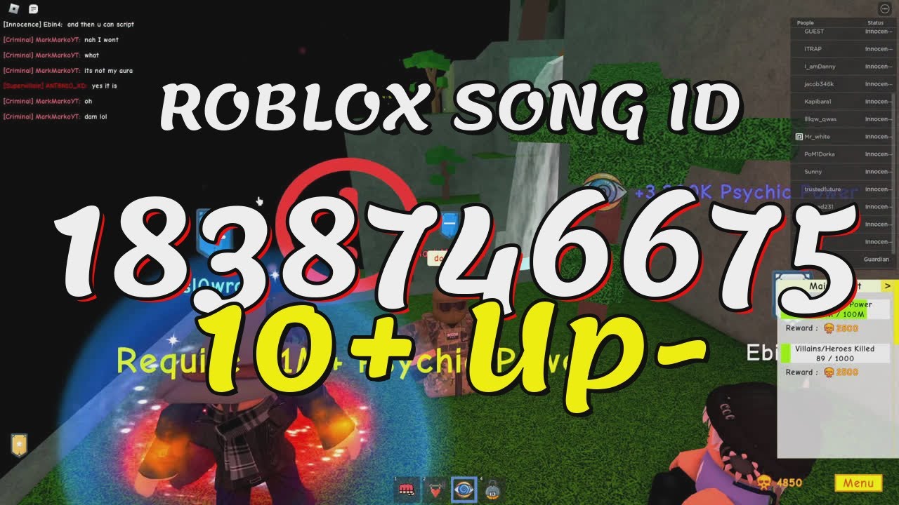 10+ Up- Roblox Song IDs/Codes - YouTube