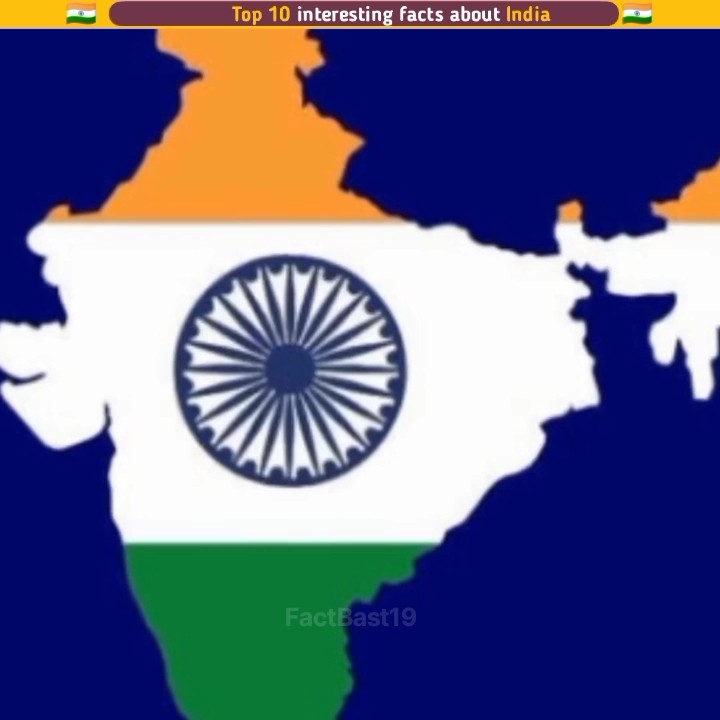 Top 10 interesting facts about India 🇮🇳#india #short #shortfeed - YouTube