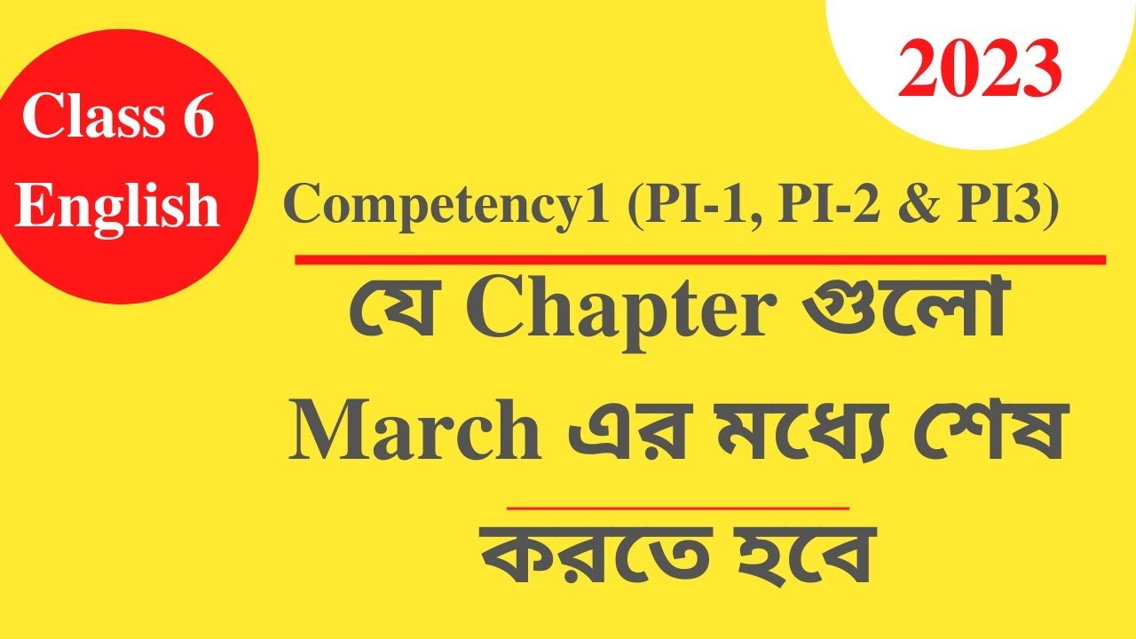 PI 1 PI 2 PI 3 Chapter Class 6 English