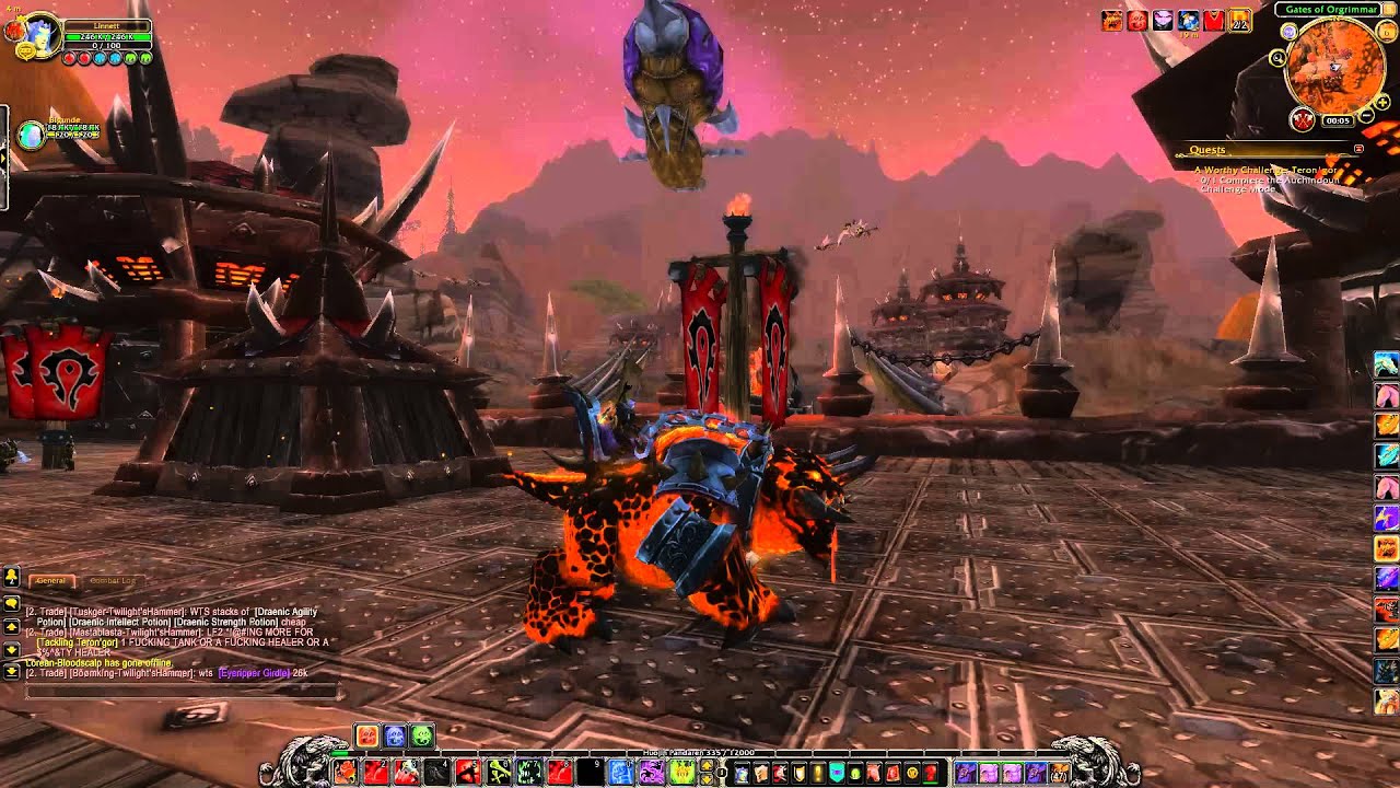 Core Hound mount gameplay - YouTube