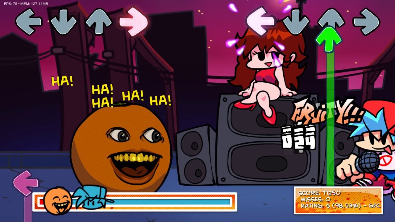 ANNOYING - The Amazing Grace: Annoying Orange Act 2 (Friday Night ...