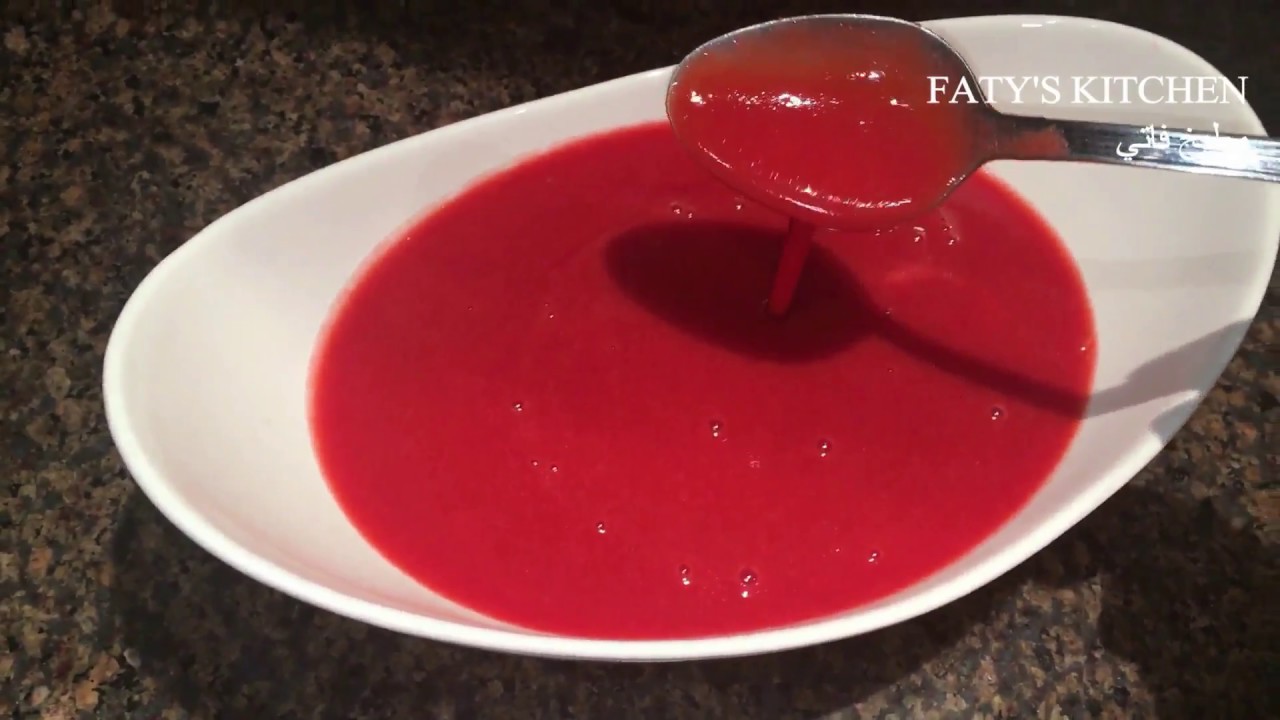 طريقة صلصة الفواكه الحمراء متعددة الاستعمالات- Coulis aux fruits rouges ...