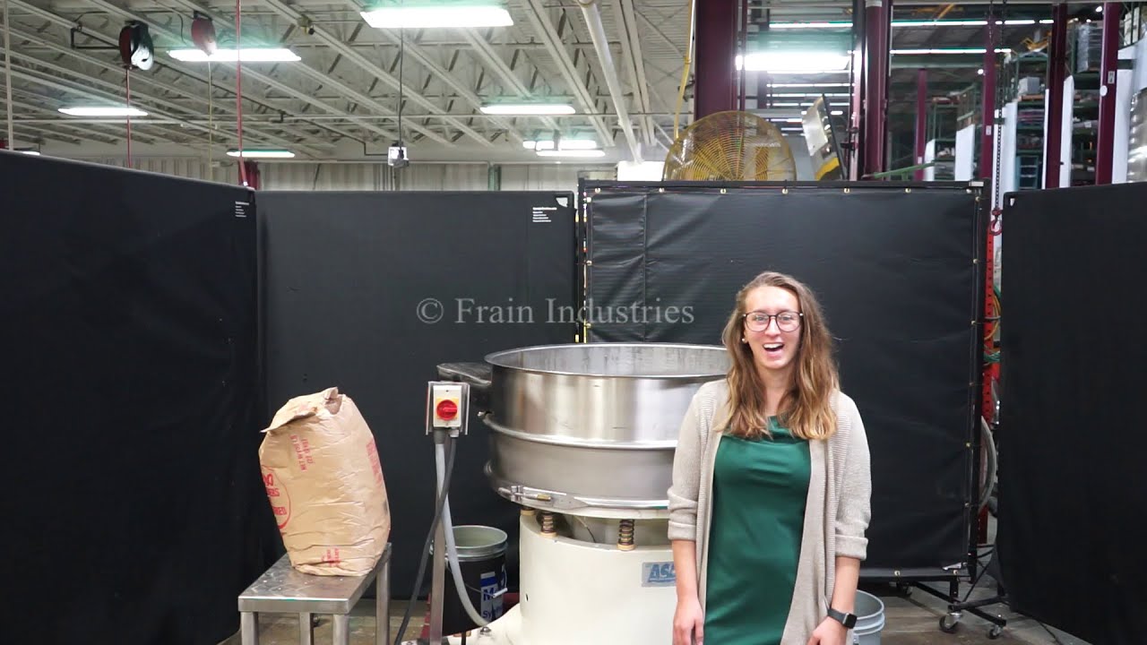 Sweco Sifter Separator Demonstration - YouTube