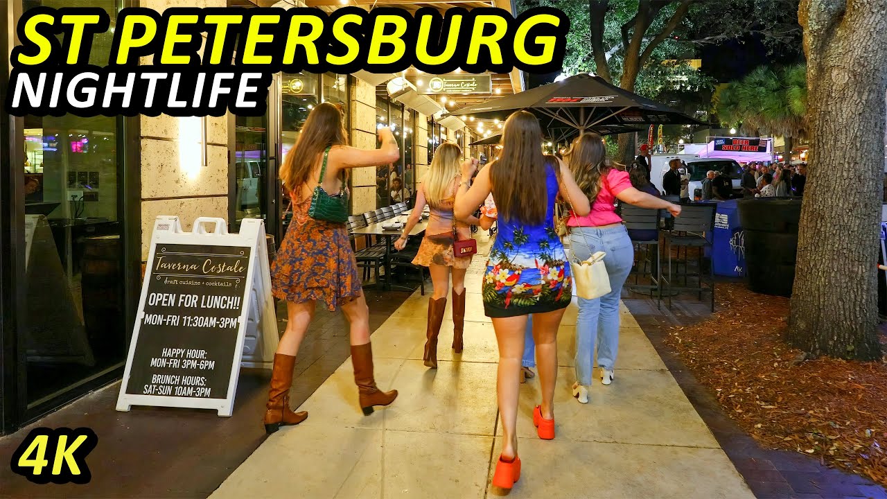 St Petersburg Florida Nightlife - YouTube