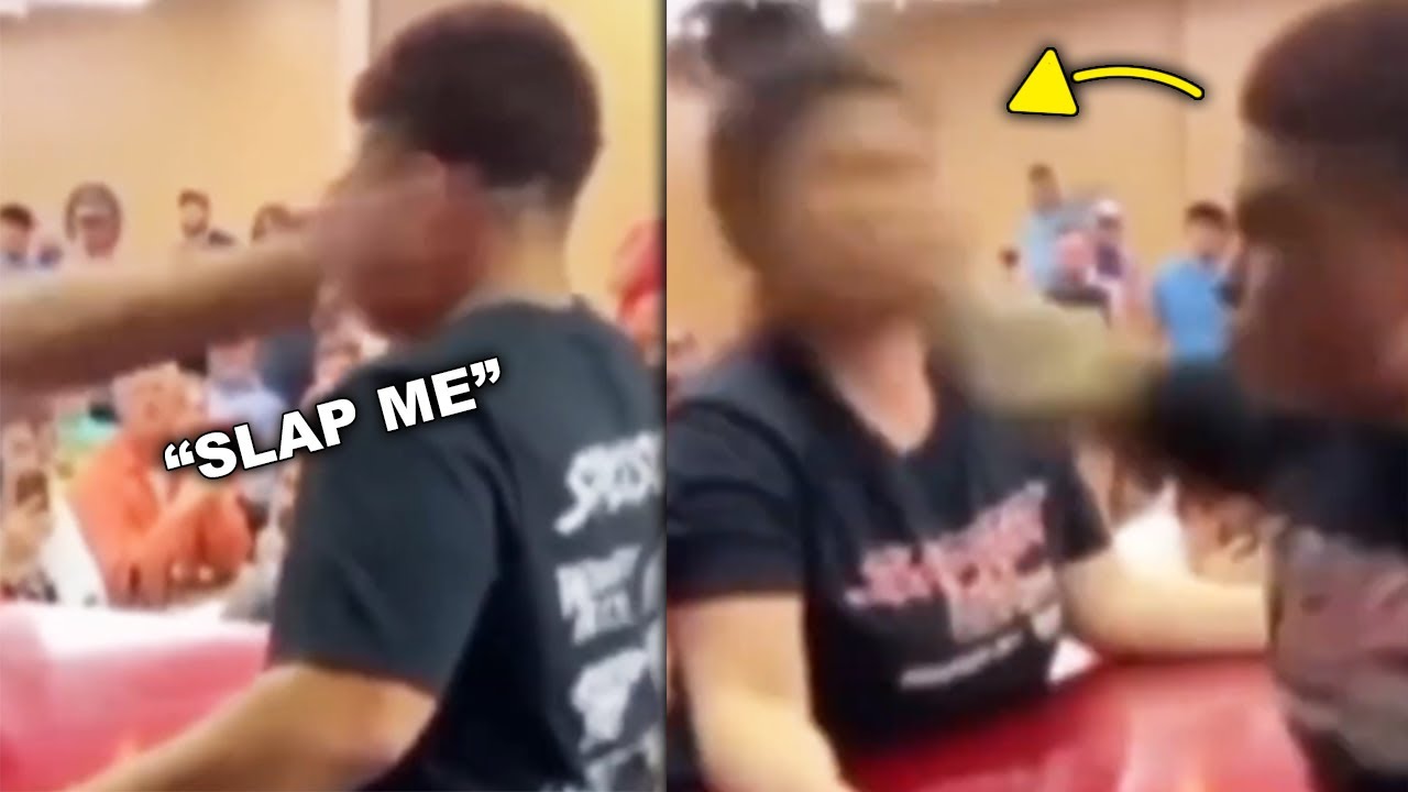 Man SLAPS BACK Woman After Refusing SIMPING - YouTube