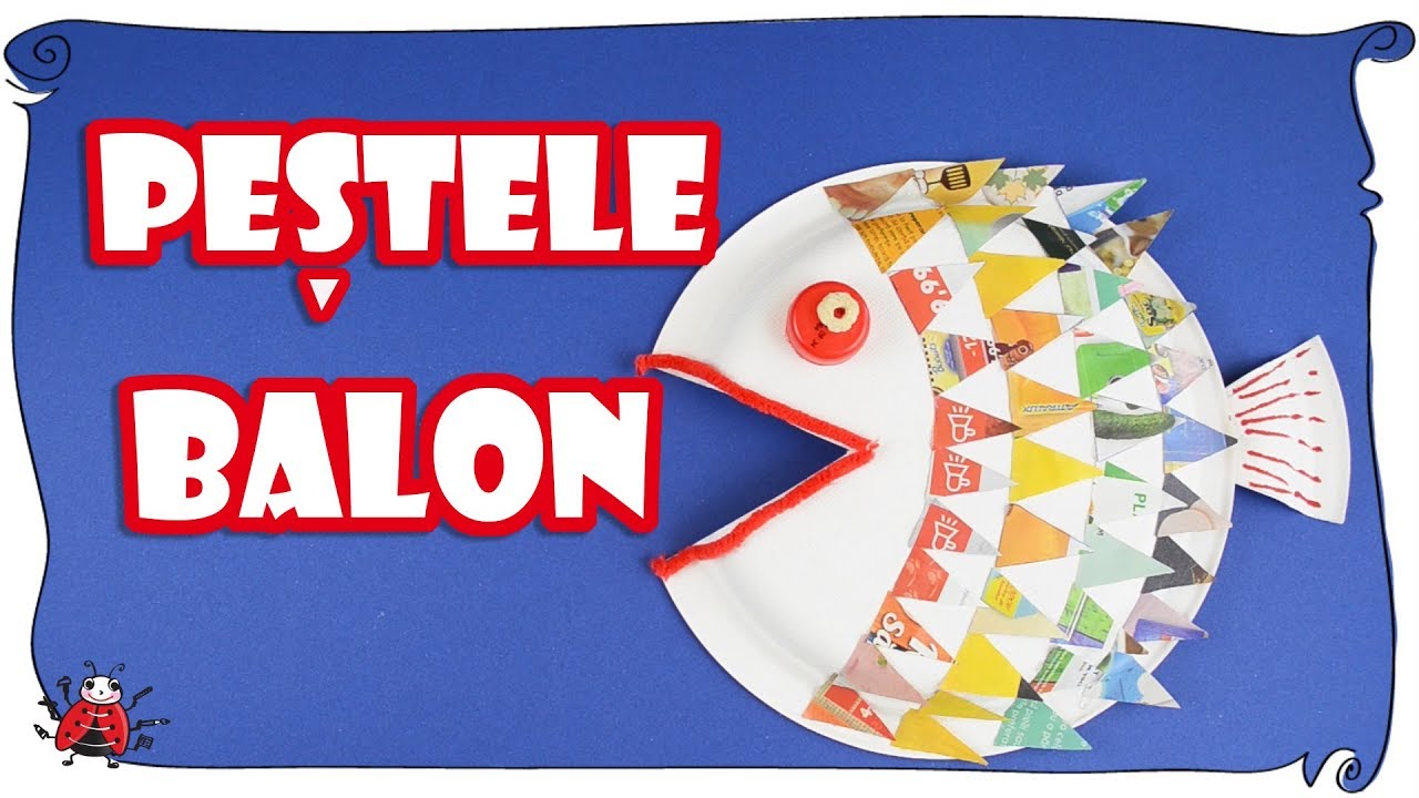 Cum sa faci un Peste Balon 💦🐡 How to make a Puffer Fish - YouTube