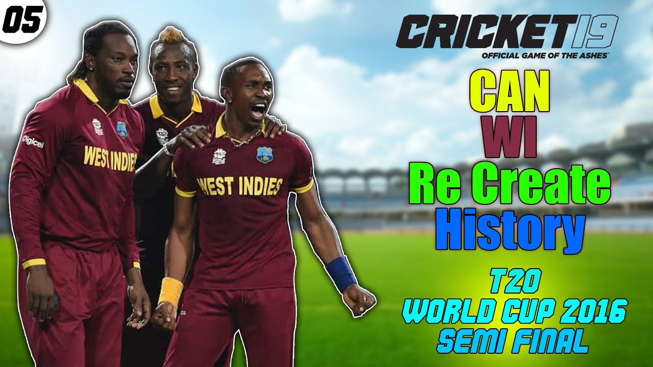 Can WI Recreate History || IND vs WI || T20 Worldcup semifinal 2016 ...