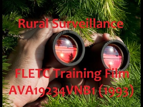 Rural Surveillance - Federal Law Enforcement Training Center - YouTube