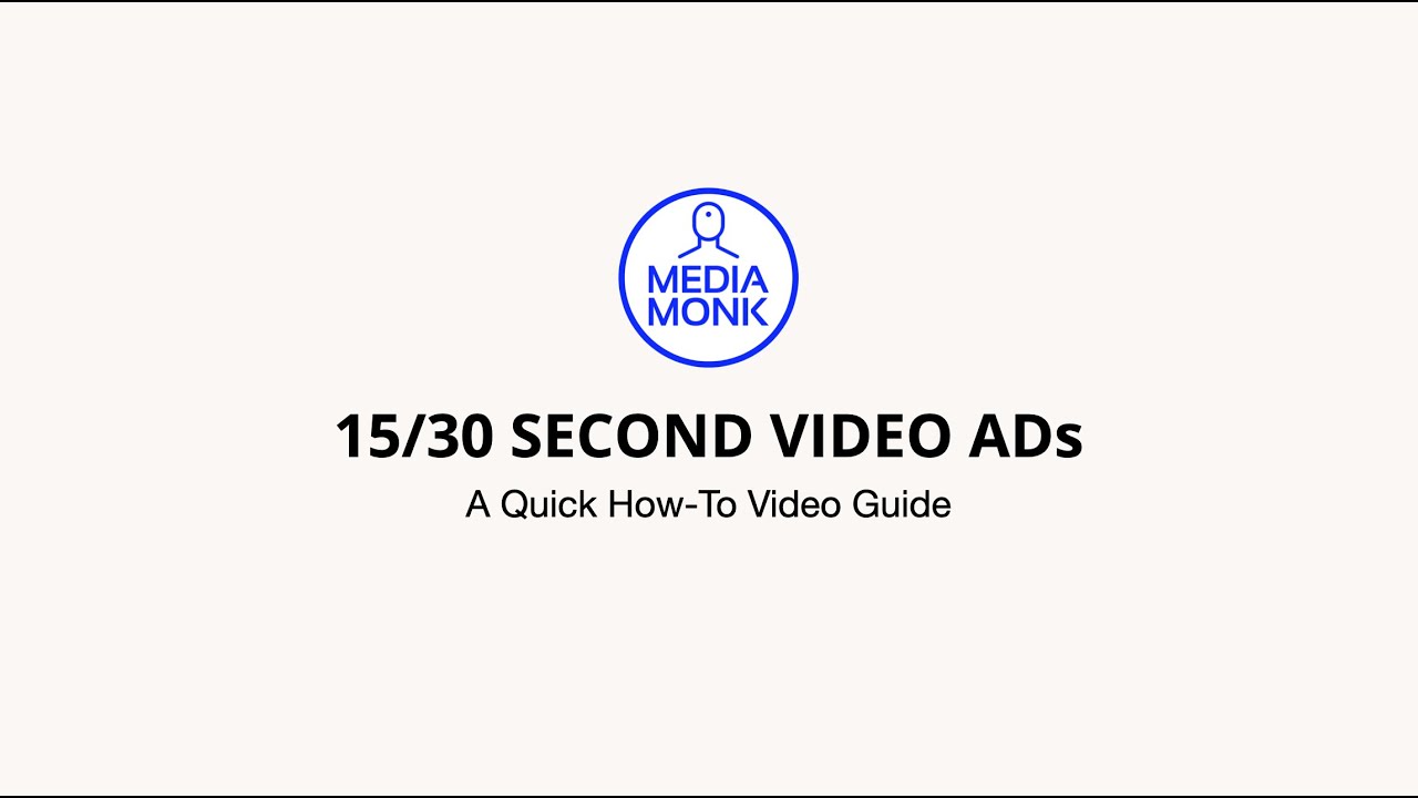 Producing Video Ads With Media Monk - YouTube