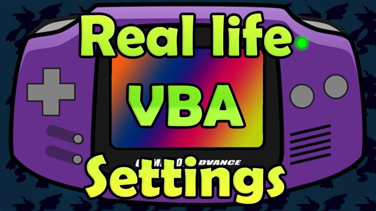 Best Quality VisualBoyAdvance Emulator Settings For PC - YouTube