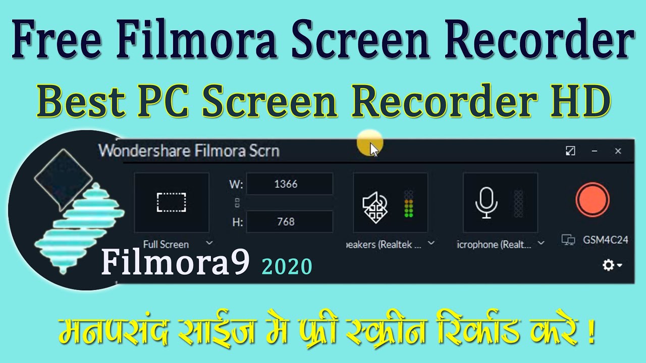 how to record pc screen in filmora9//filmora screen recorder tutorial ...