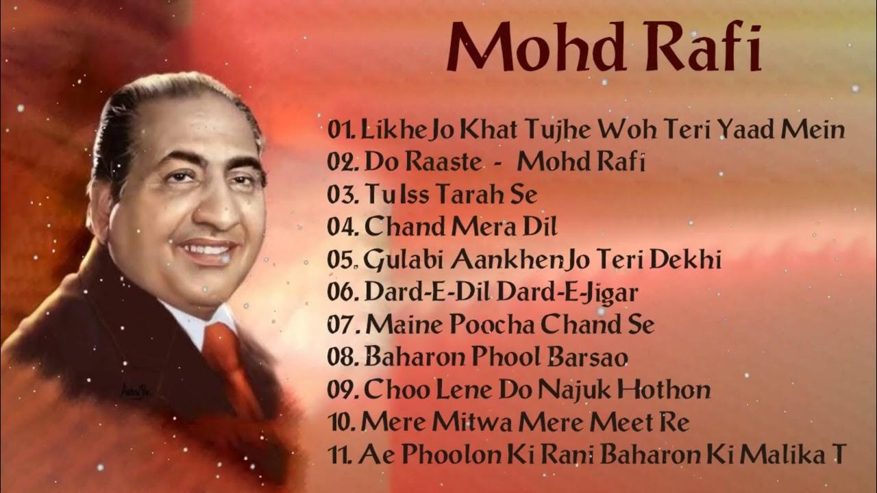 BEST OF MOHAMMAD RAFI HIT SONGS Mohammad Rafi Old Hindi Superhit Songs - YouTube