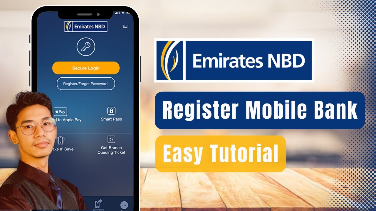 How to Register for Emirates NBD Mobile Banking ! - YouTube