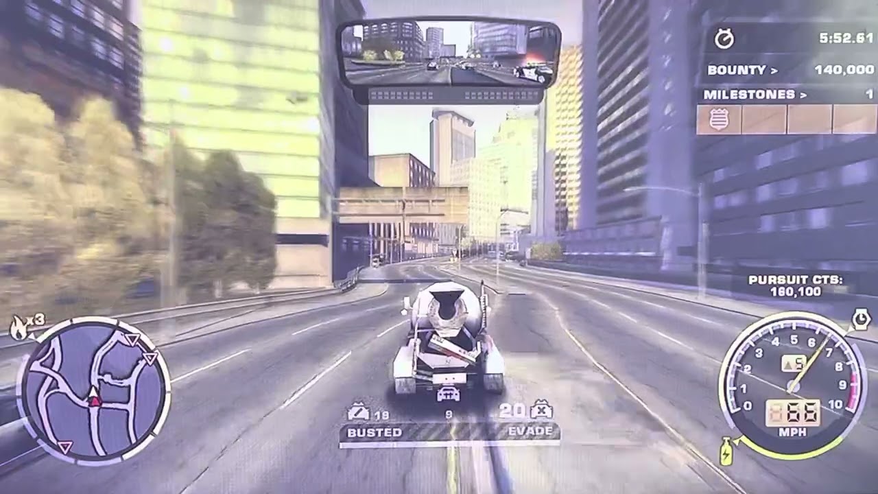 NFS Most Wanted 2005 Challenge Series Event 50 Pt 2 Gameplay(Xbox 360 ...