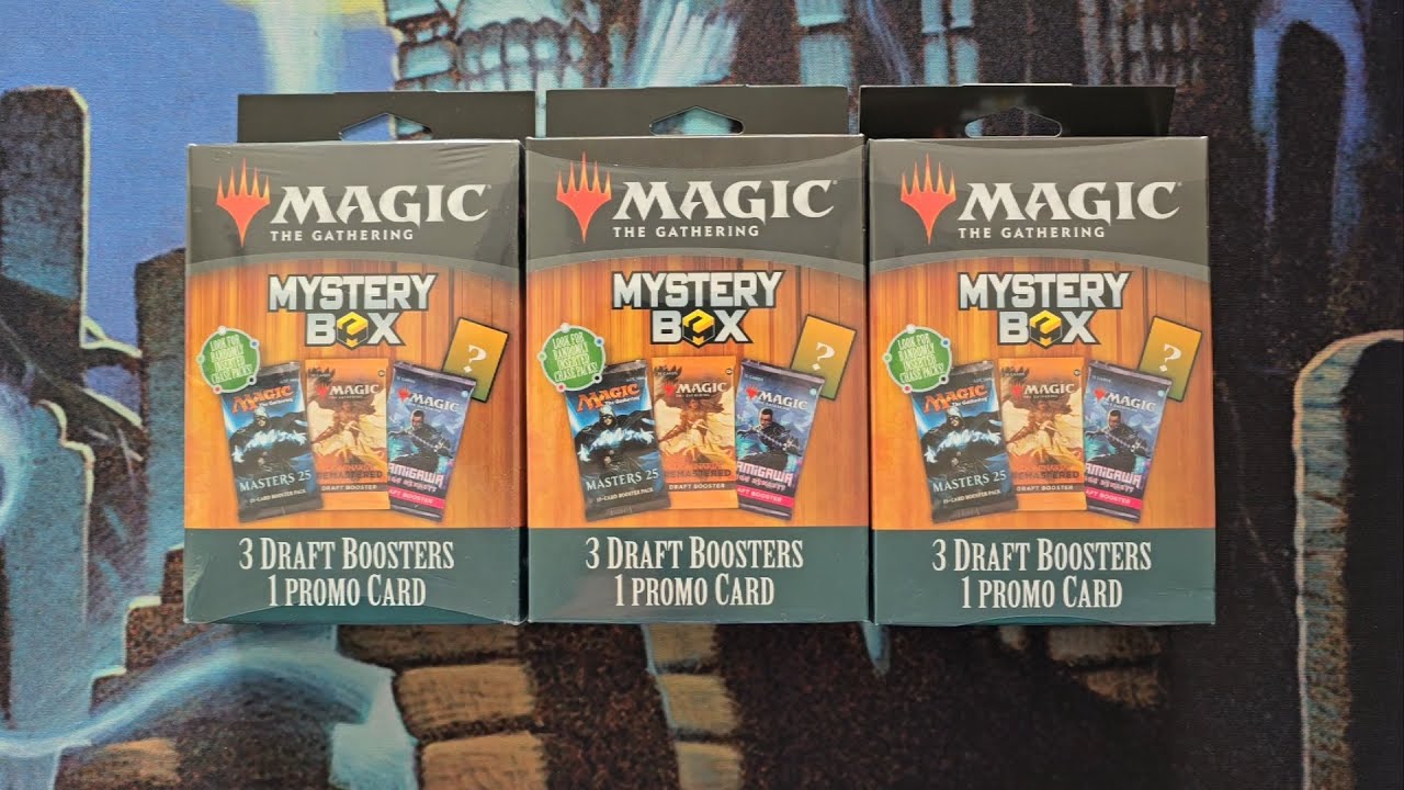 Magic the Gathering Mystery Boxes - Why do people love these?! - YouTube