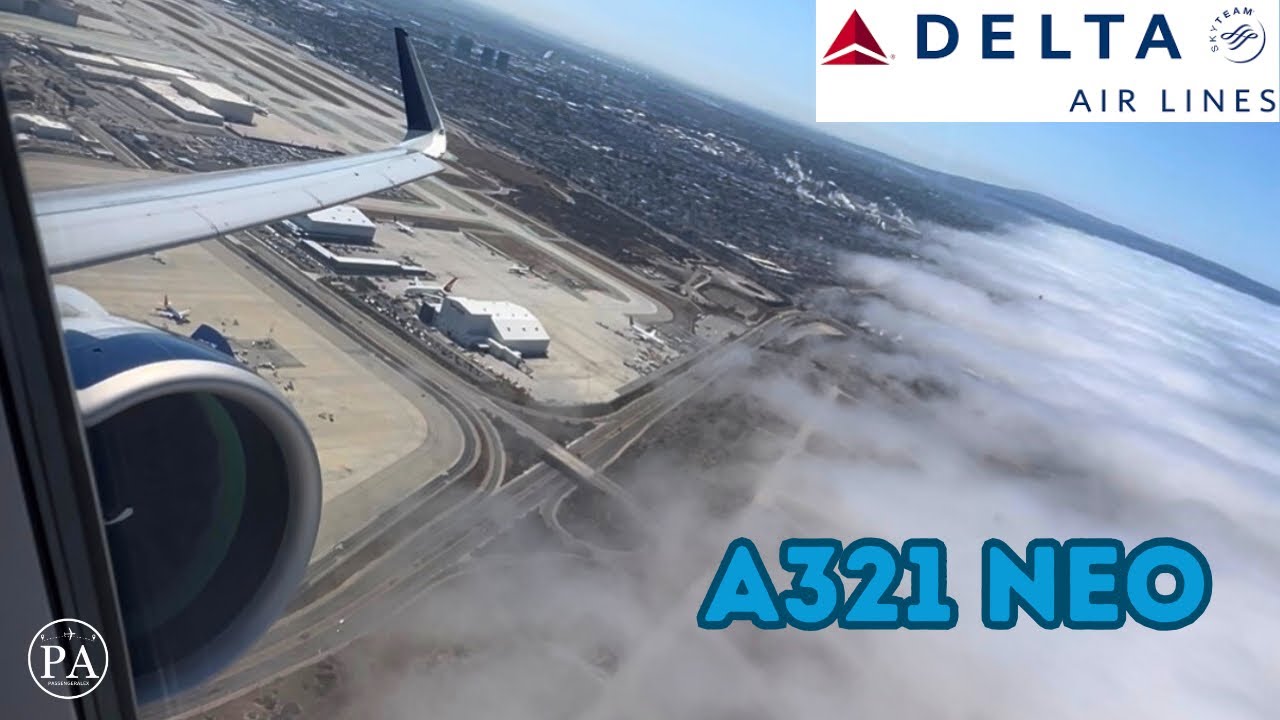 Delta A321 Neo takeoff from LAX for MCO (Orlando) - YouTube