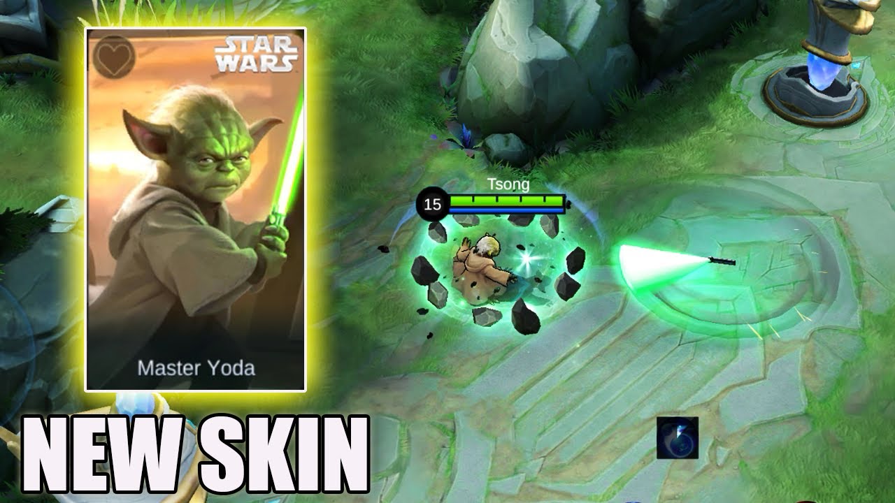 Cyclops New Star Wars Skin Master Yoda - Mobile Legends: Bang Bang ...