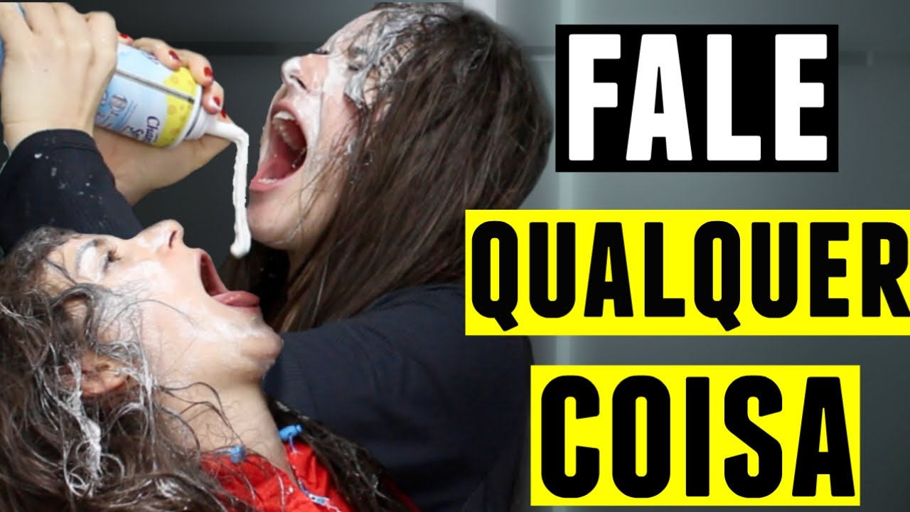 DESAFIO FALE QUALQUER COISA! - Roberta Pupi - YouTube