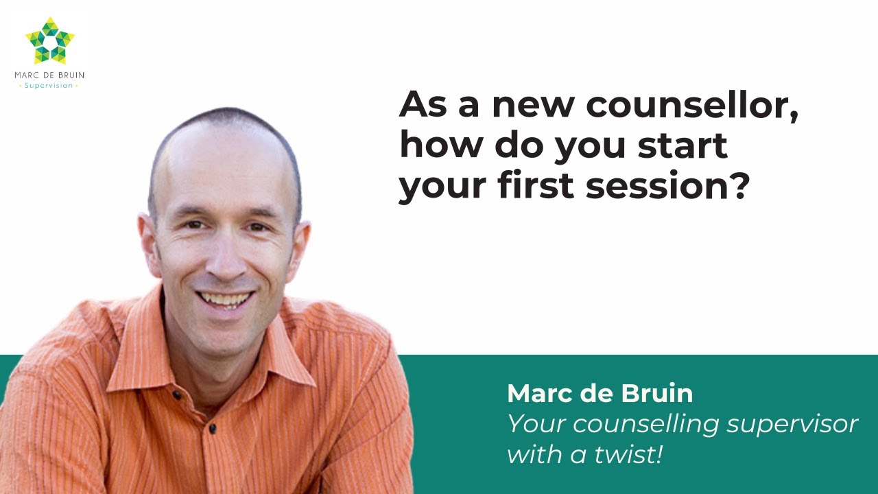 As a new counsellor, how do you start your first session? - YouTube