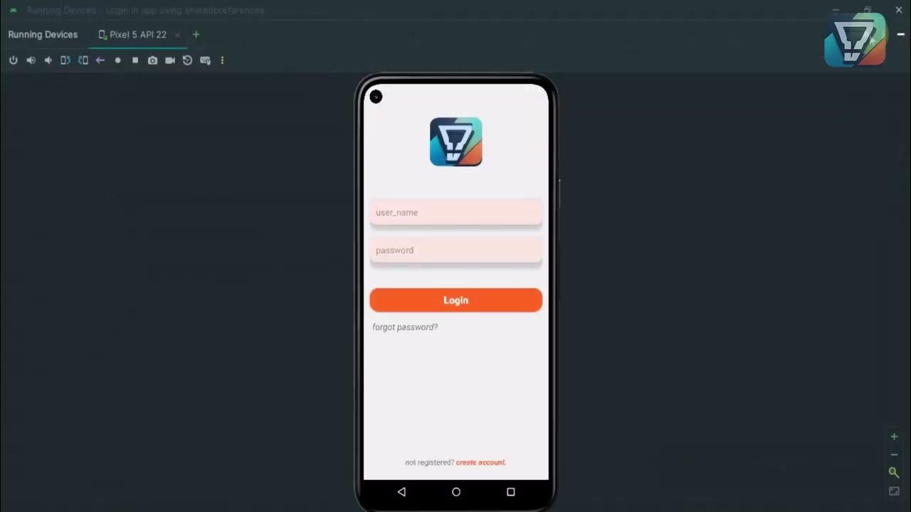 Simple Sign In /Login app in android studio with Sharedpreferences using JAVA Part 2/2 - YouTube