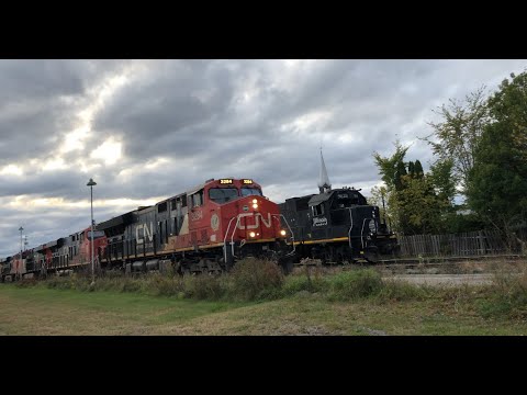 CN L58821-06 North:CN 3284 at Hebertville Station,Qc 10/06/2024 - YouTube