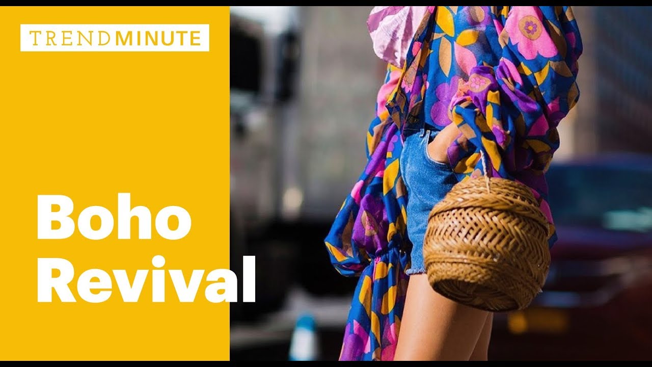 Trend Minute: Boho Revival - YouTube