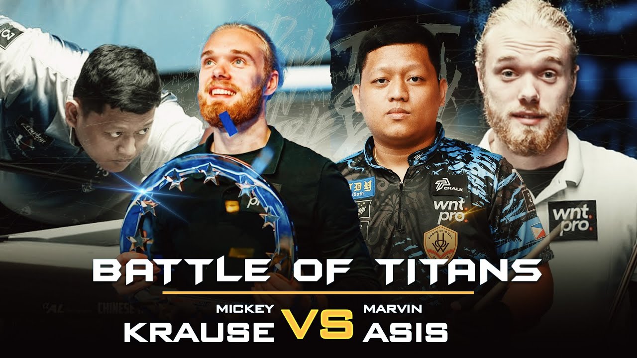 MARVIN ASIS VS. MICKEY KRAUSE | PERI OPEN 2024 | RACE TO 9 | VIETNAM ...