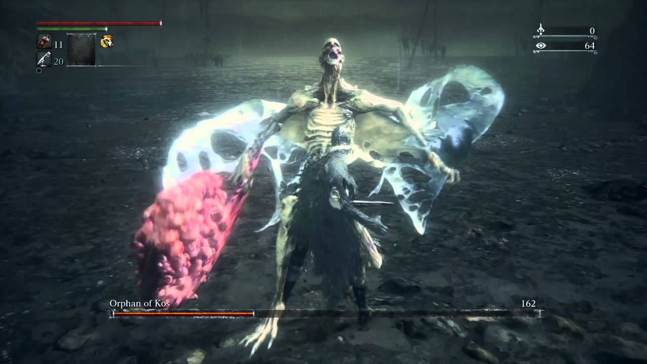 SPOILERS!!! THIS IS THE END BOSS OF THE BLOODBORNE DLC! - YouTube