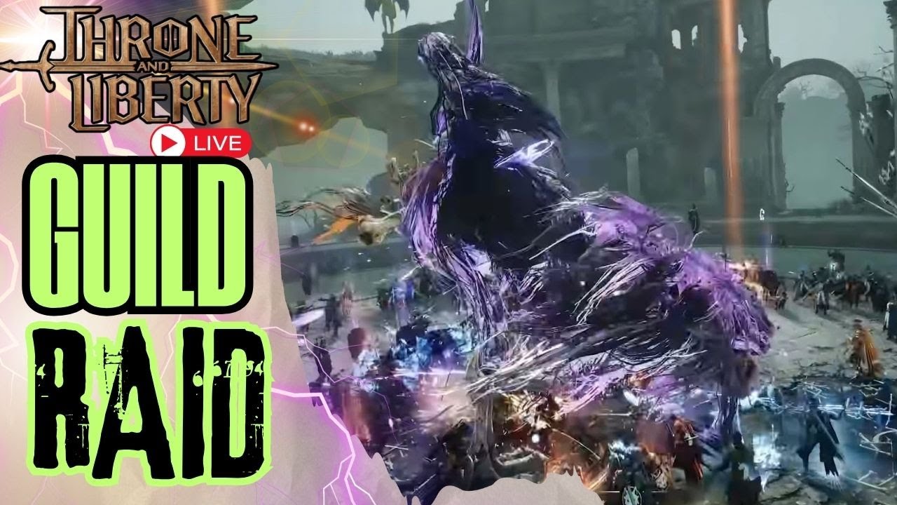 Throne and Liberty : Guild Raid Night : Bosses & Loot - YouTube
