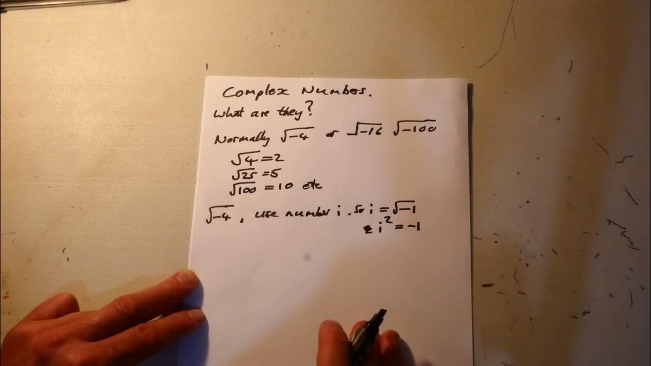 Complex Numbers - intro - YouTube