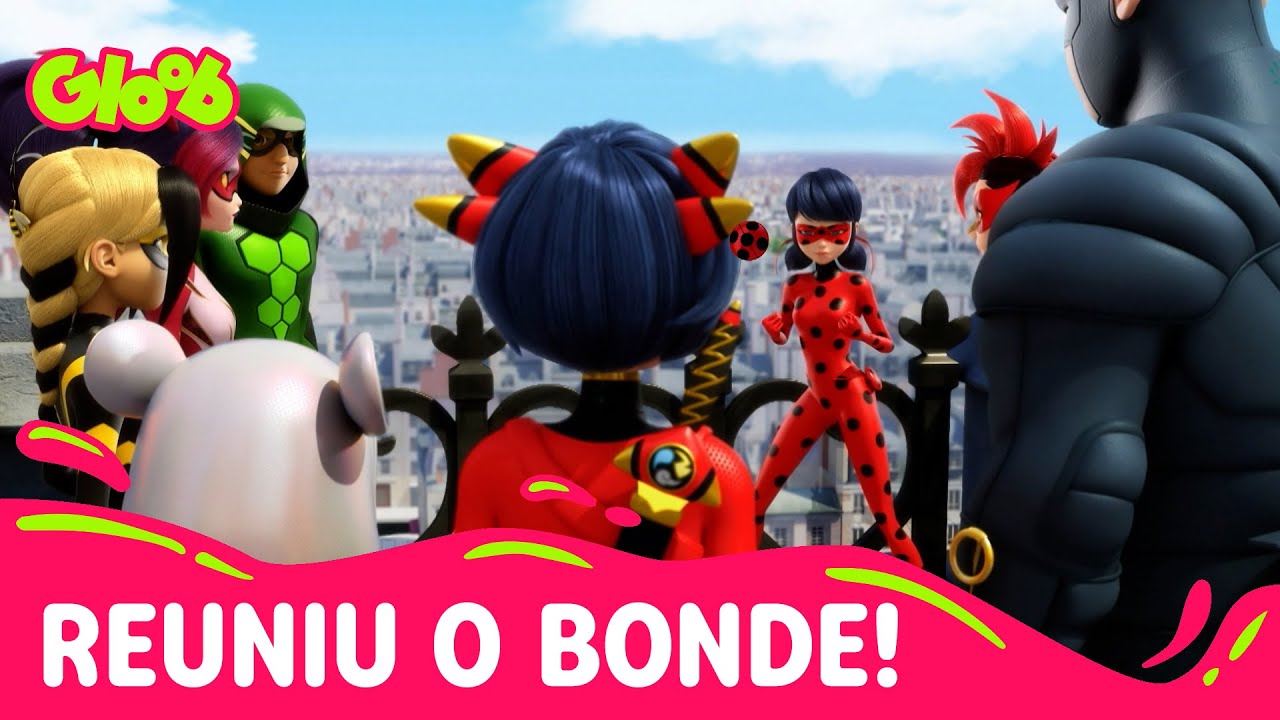 A LIGA DOS HERÓIS AUMENTOU! | ALERTA MIRACULOUS | LADYBUG | 4ª ...