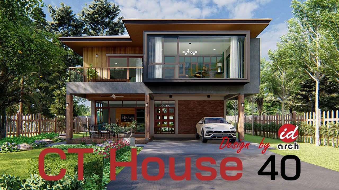 บ้านร่วมสมัย โมเดิร์น ลอฟท์ (CT HOME 2FL 40) - YouTube