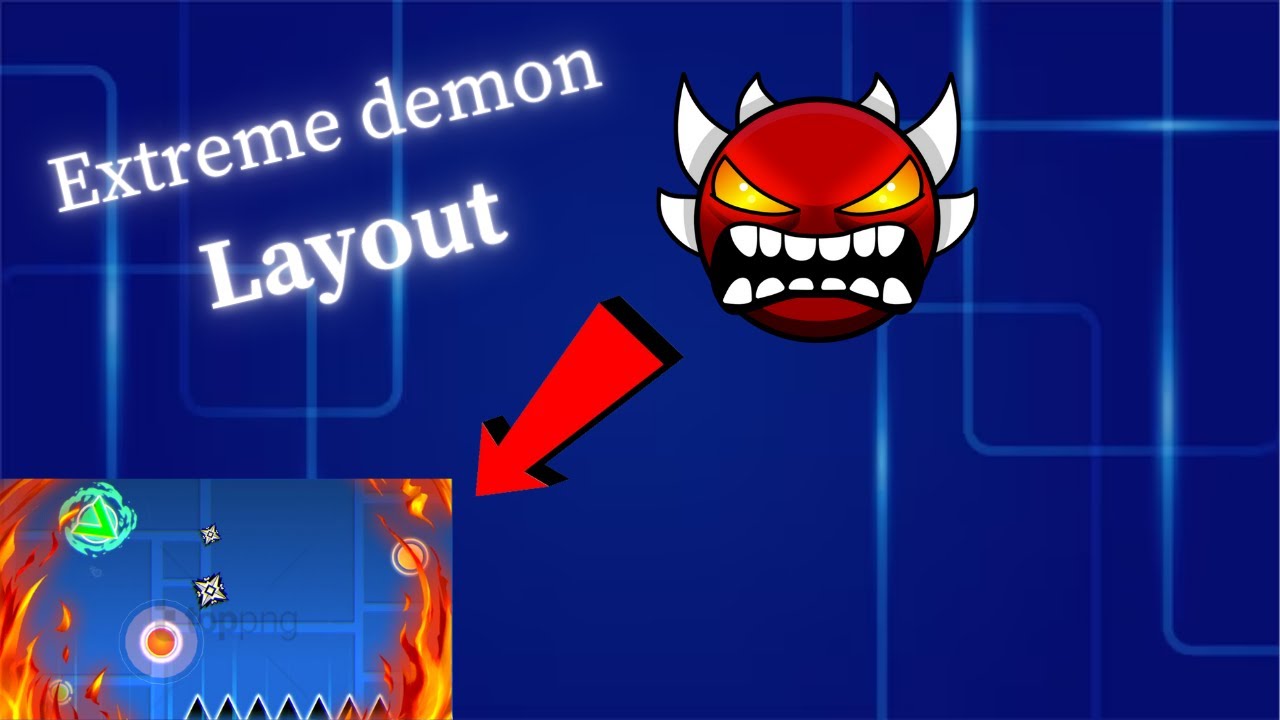 Cool Extreme Demon layout - YouTube