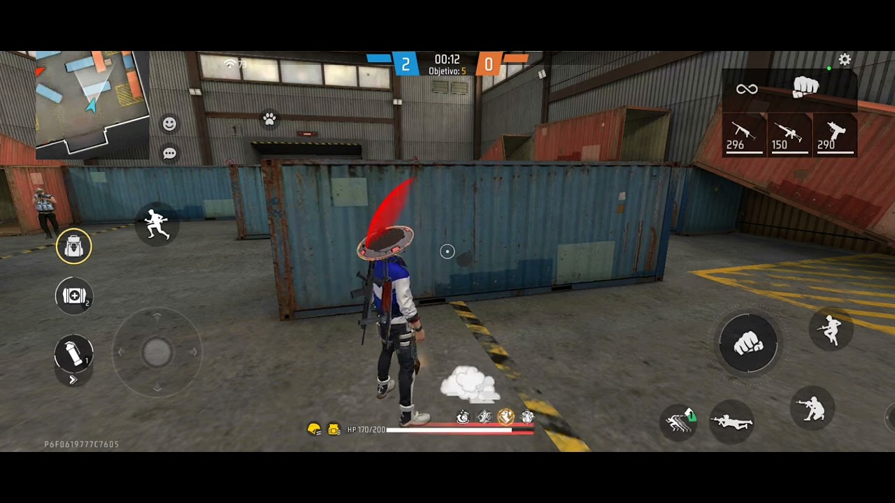 jugando Lobo solitario en free Fire - YouTube